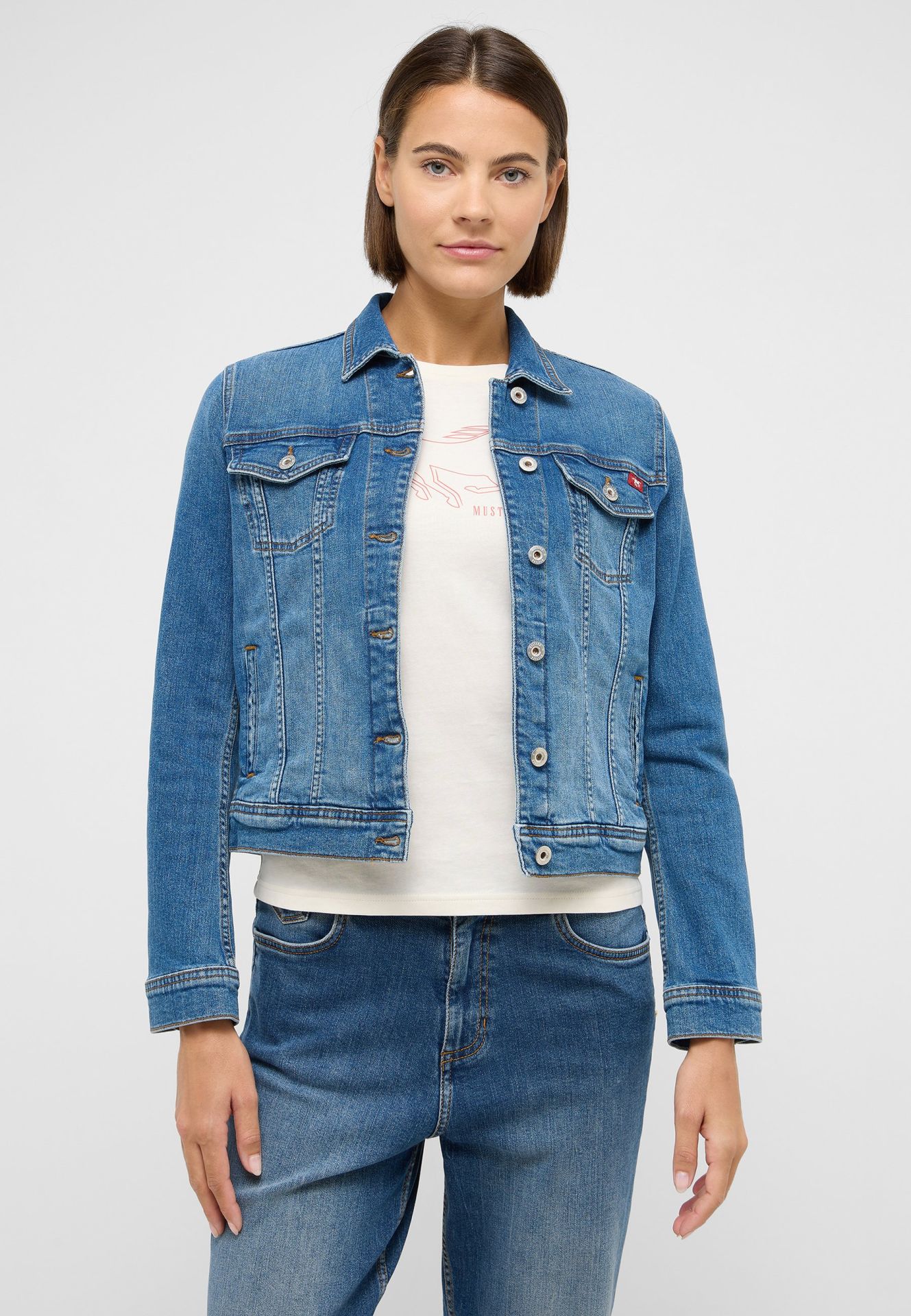 Jacke Style Santa Rosa Denim Jacket | mittelblau-5000 | Medium-681 | XS ...